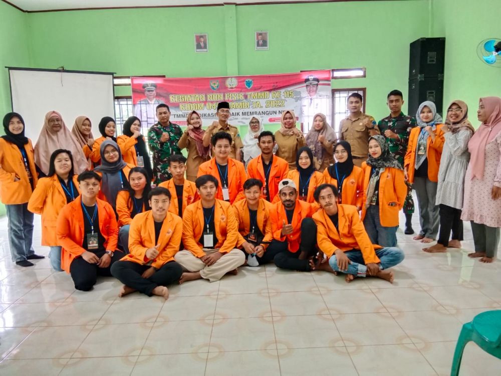 Satgas TMMD Bersama Mahasiswa Beri Penyuluhan Pencegahan dan Penurunan ...